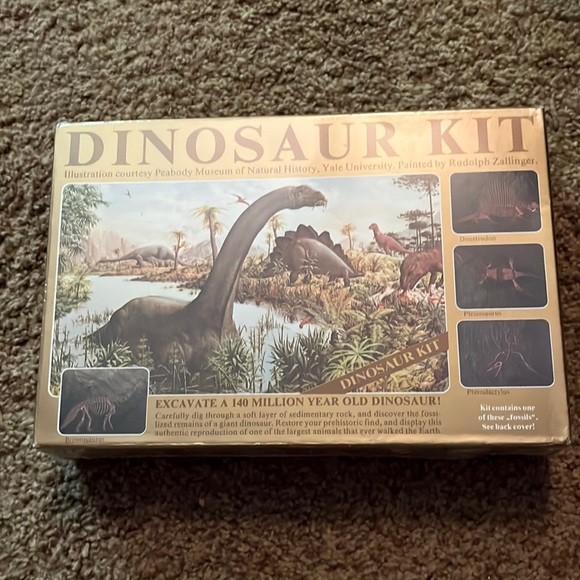 Peabody Museum of Natural History | Toys | Nwot Dinosaur Kit Never ...